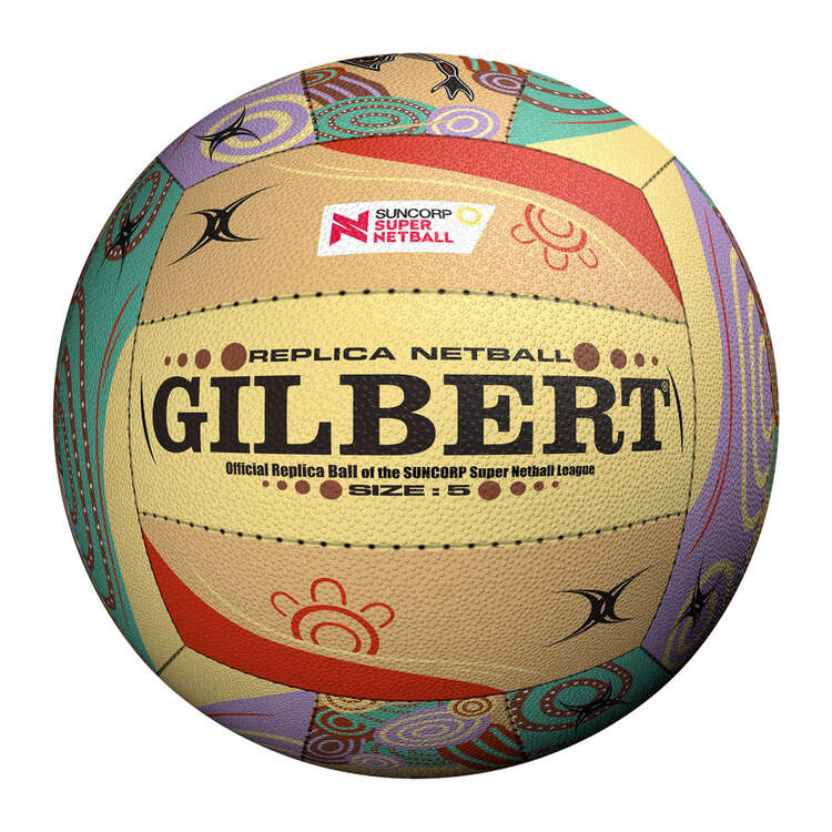Gilbert Suncorp Indigenous Replica Netball Size 5 – Sport N Shoe